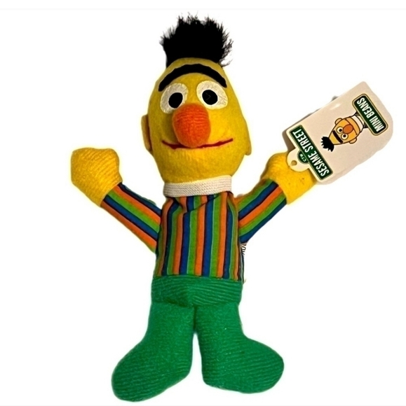 Kelloggs | Toys | Vintage Kelloggs Sesame Street Bert Mini Beans Plush ...